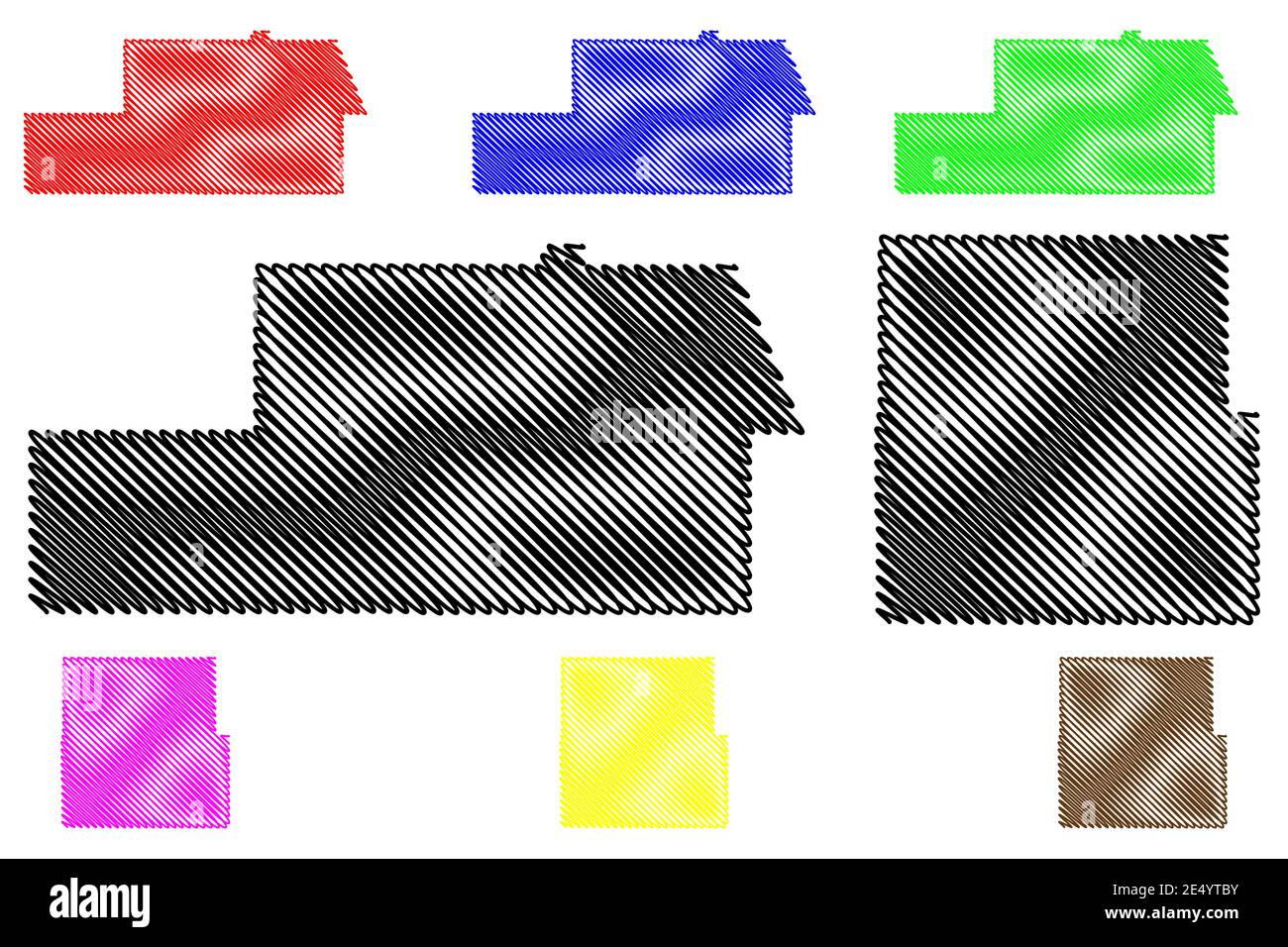 Eddy and Cibola County, New Mexico (U.S. county, United States of ...