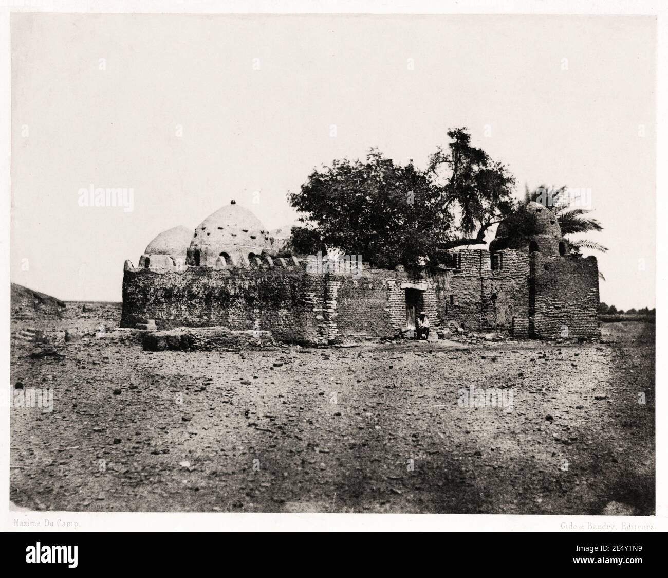 Vintage 19th century photograph: Cidi Abdallah el Marabout, Erment ...