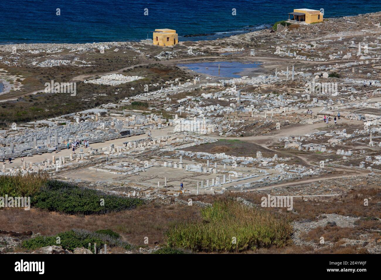 Delos island hi-res stock photography and images - Alamy