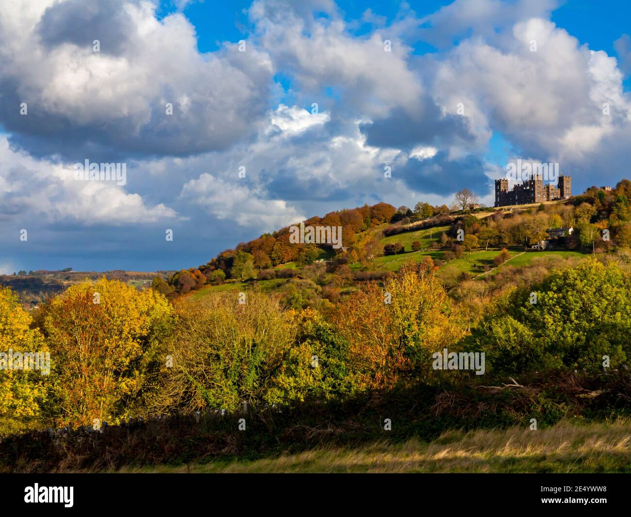 Riber Castle a 19th century grade 2 listed country house built by John ...