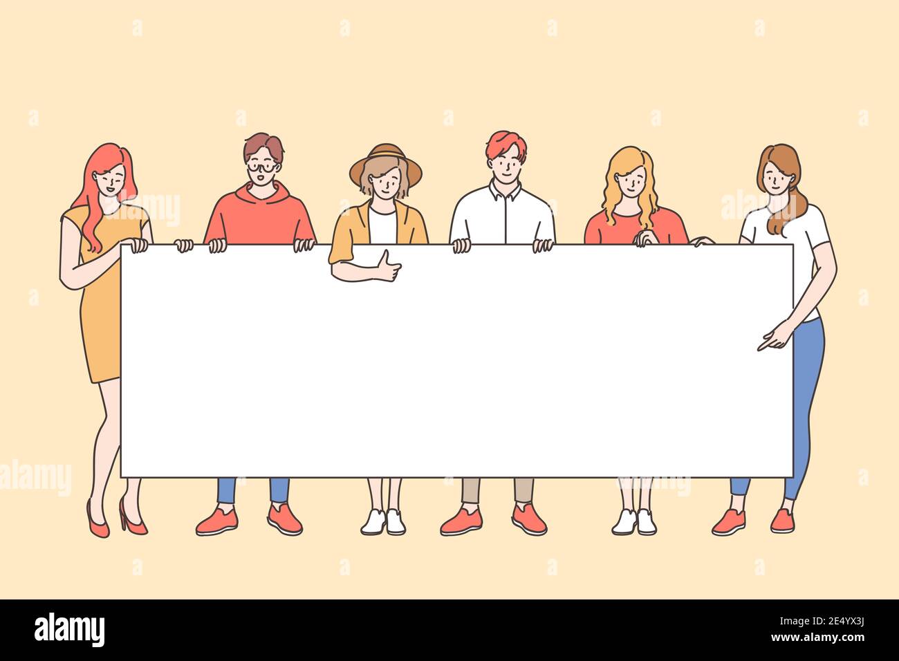 Protesters message Stock Vector Images - Alamy