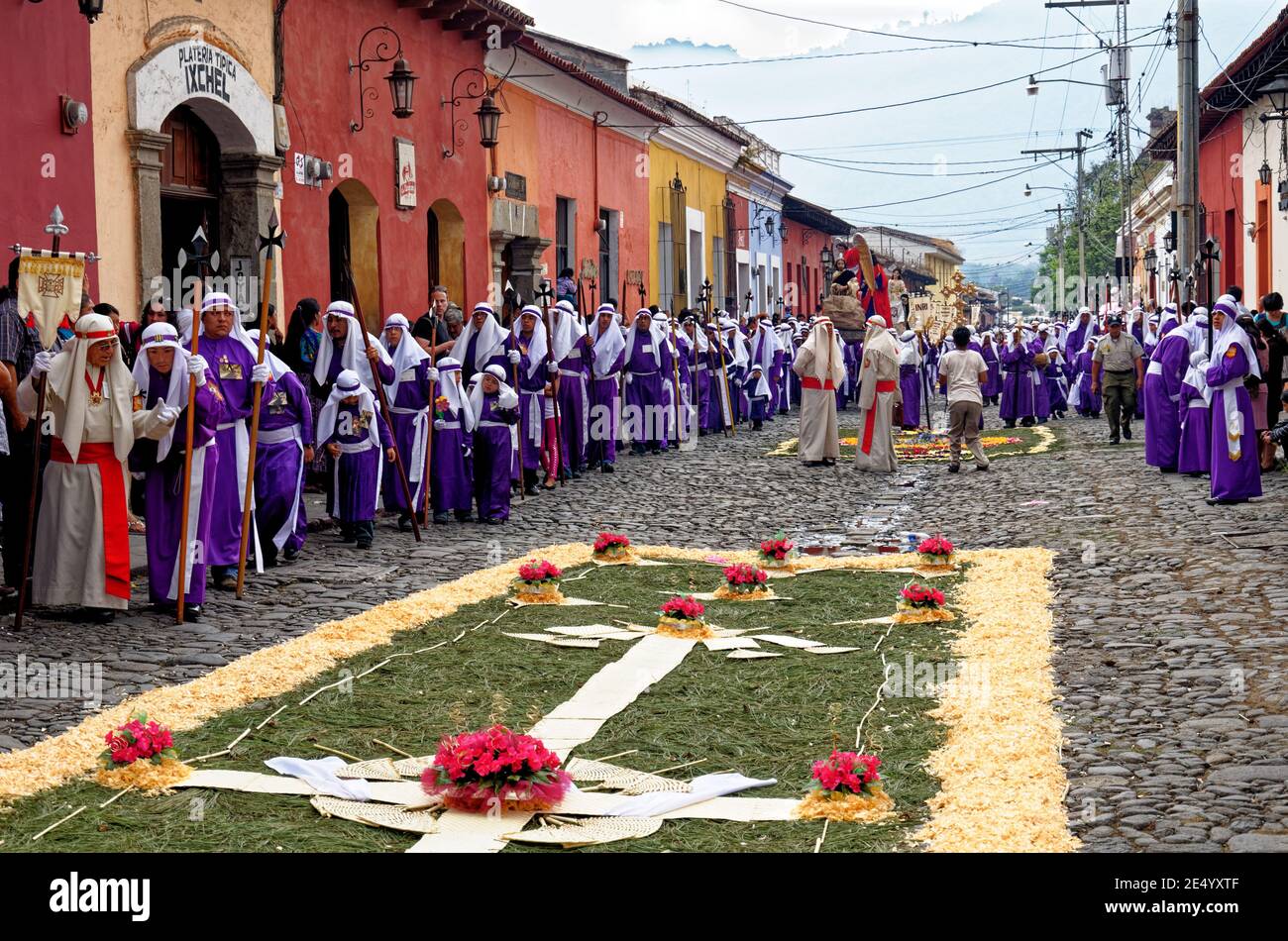 The Good Friday Procession during Holy Week (Semana Santa) in UNESCO ...