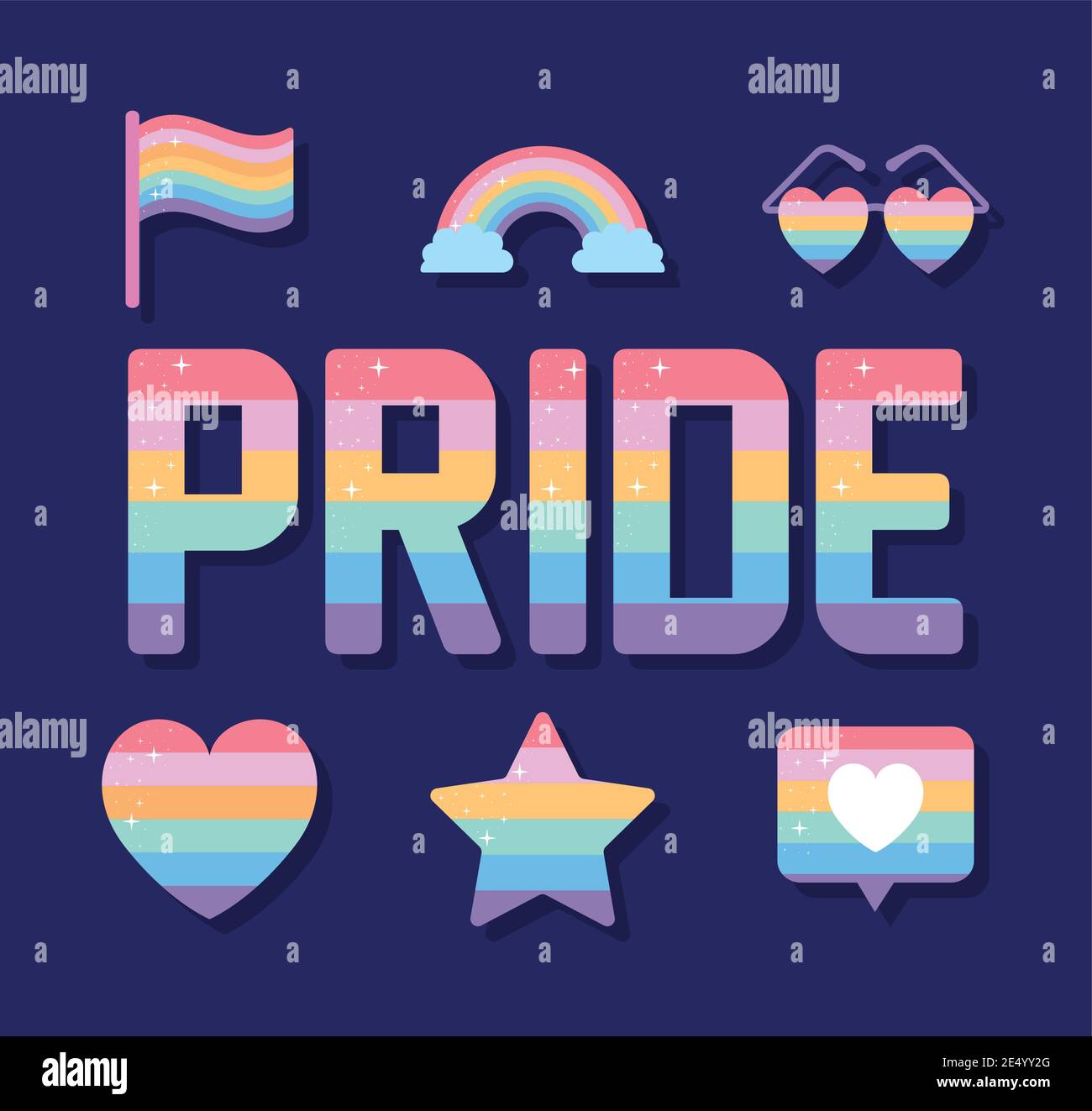 Gay pride lettering hi-res stock photography and images - Alamy