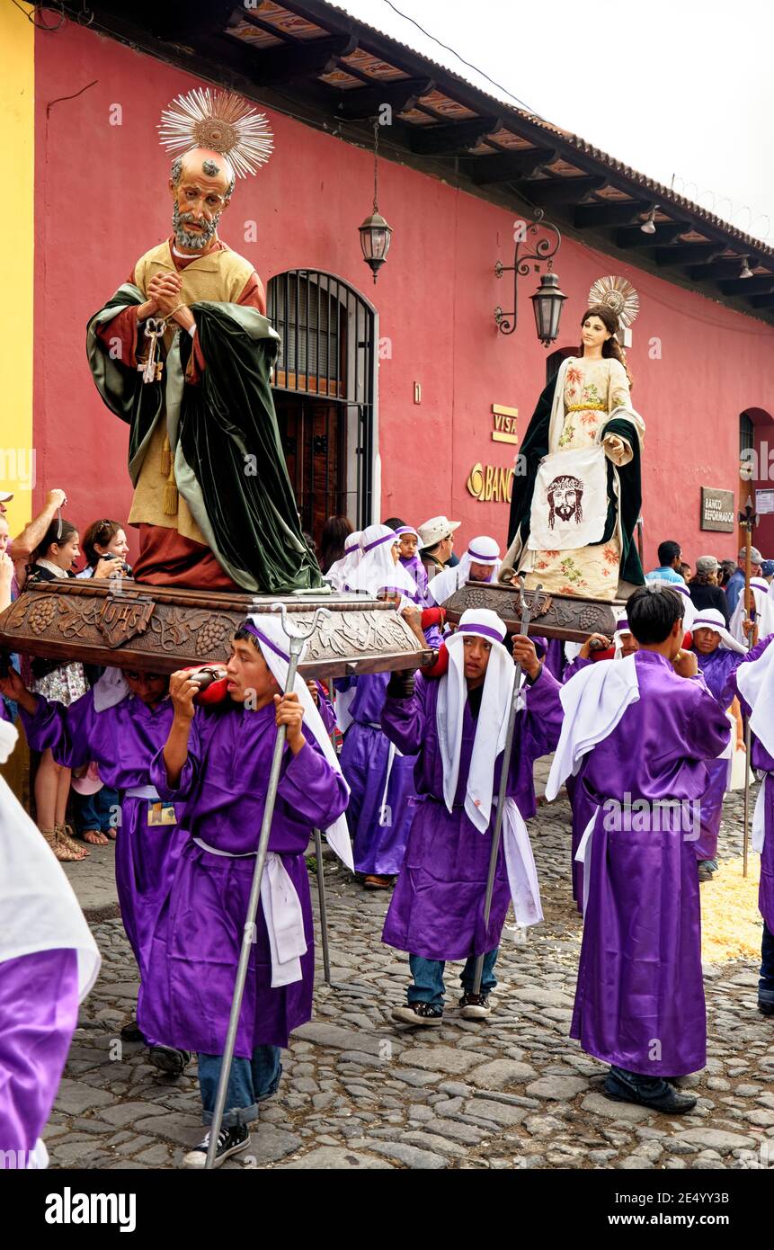 The Good Friday Procession during Holy Week (Semana Santa) in UNESCO ...