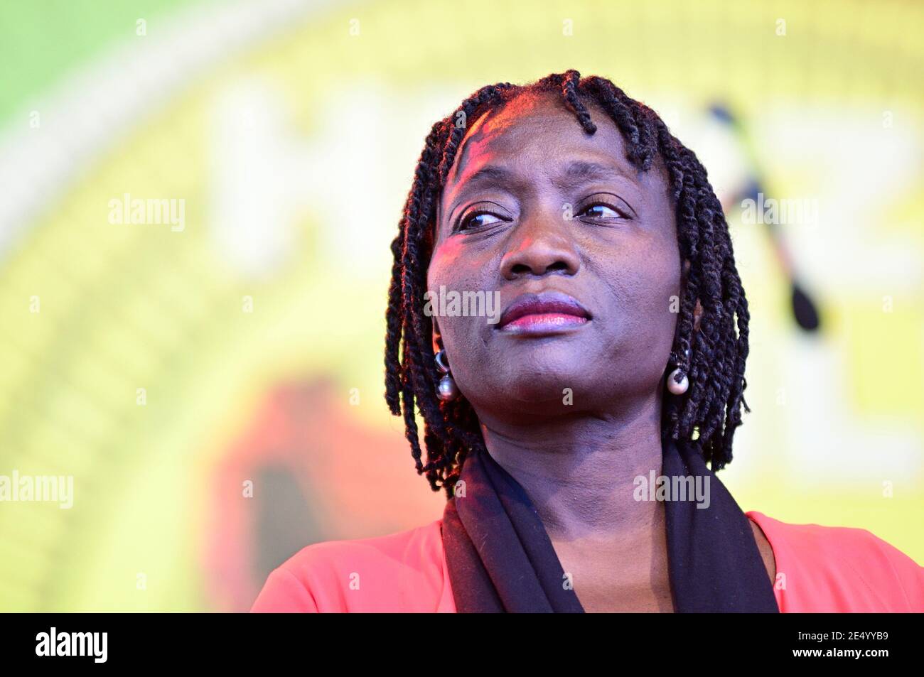 August 13, 2015. Rita Auma Obama in Vienna Stock Photo - Alamy