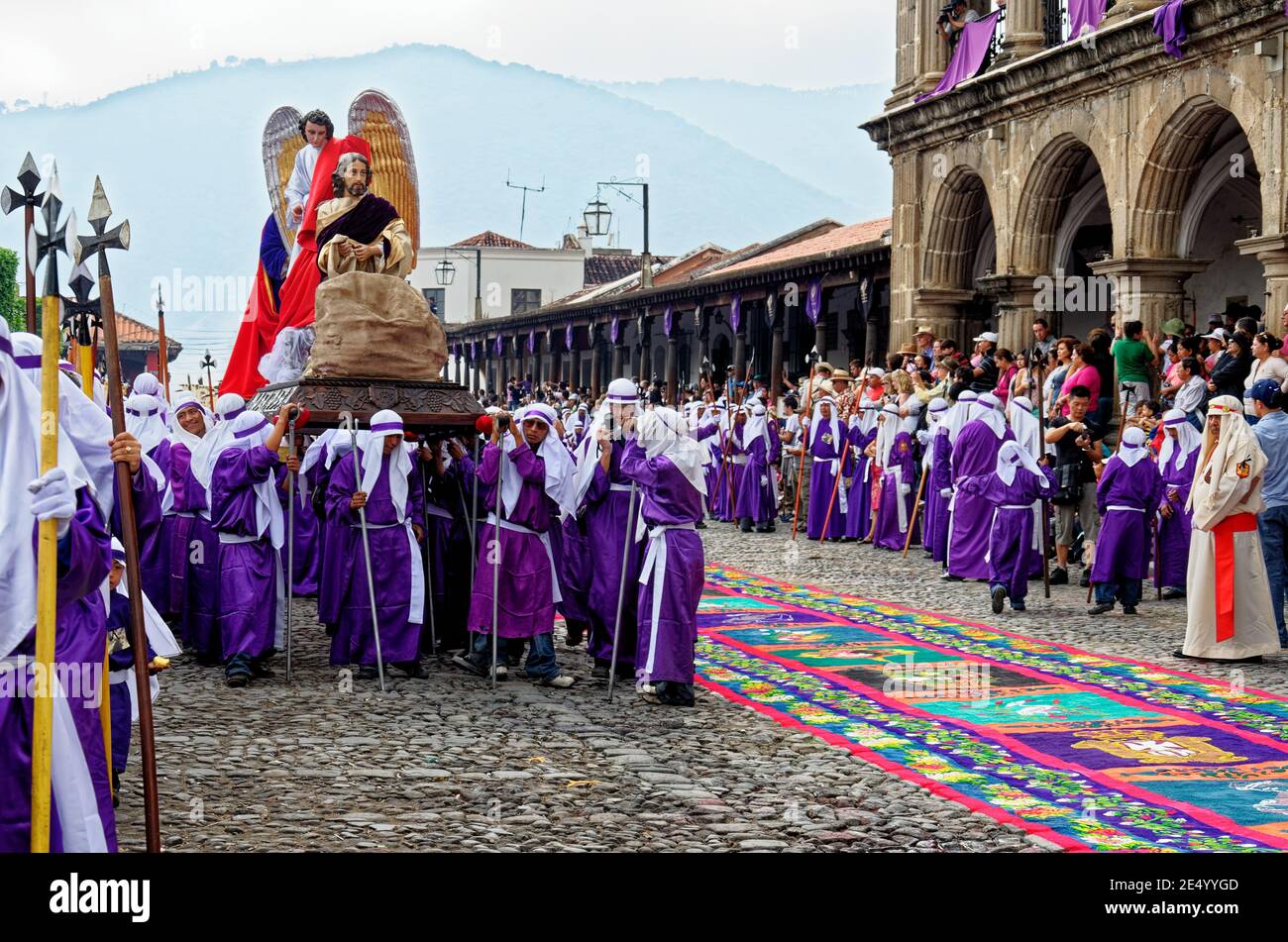 The Good Friday Procession during Holy Week (Semana Santa) in UNESCO ...