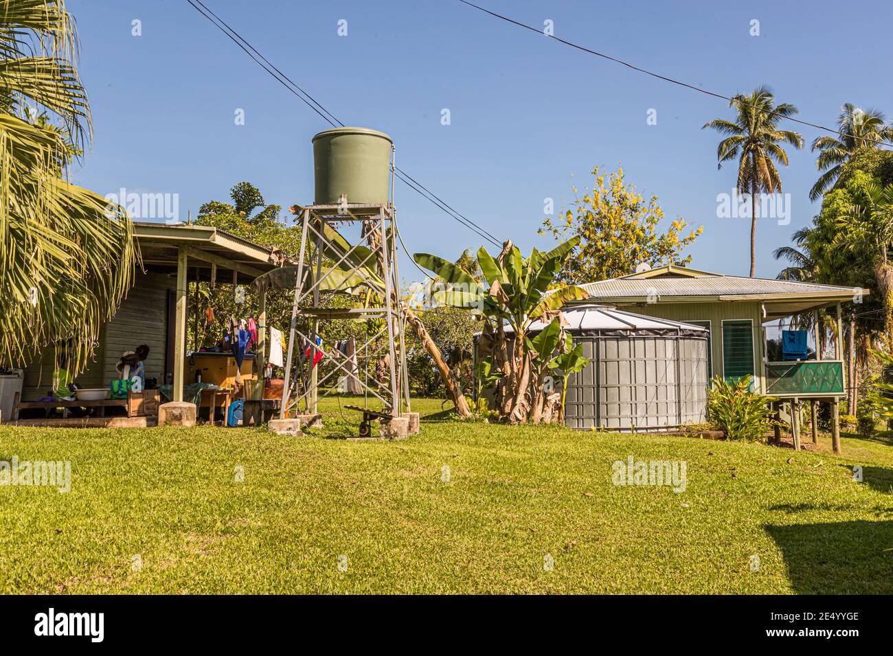 German Gouverners Building in Buka, Bougainville, Papua New Guinea ...