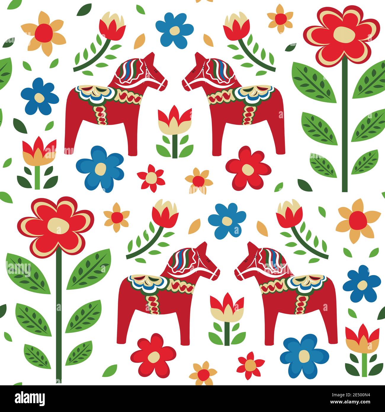 Swedish folk art Stock Vector Images - Alamy