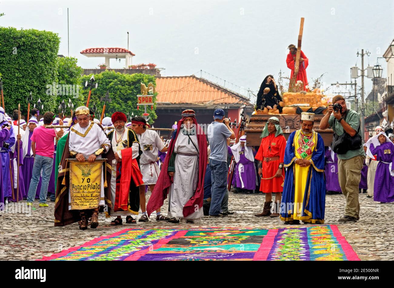 The Good Friday Procession during Holy Week (Semana Santa) in UNESCO ...