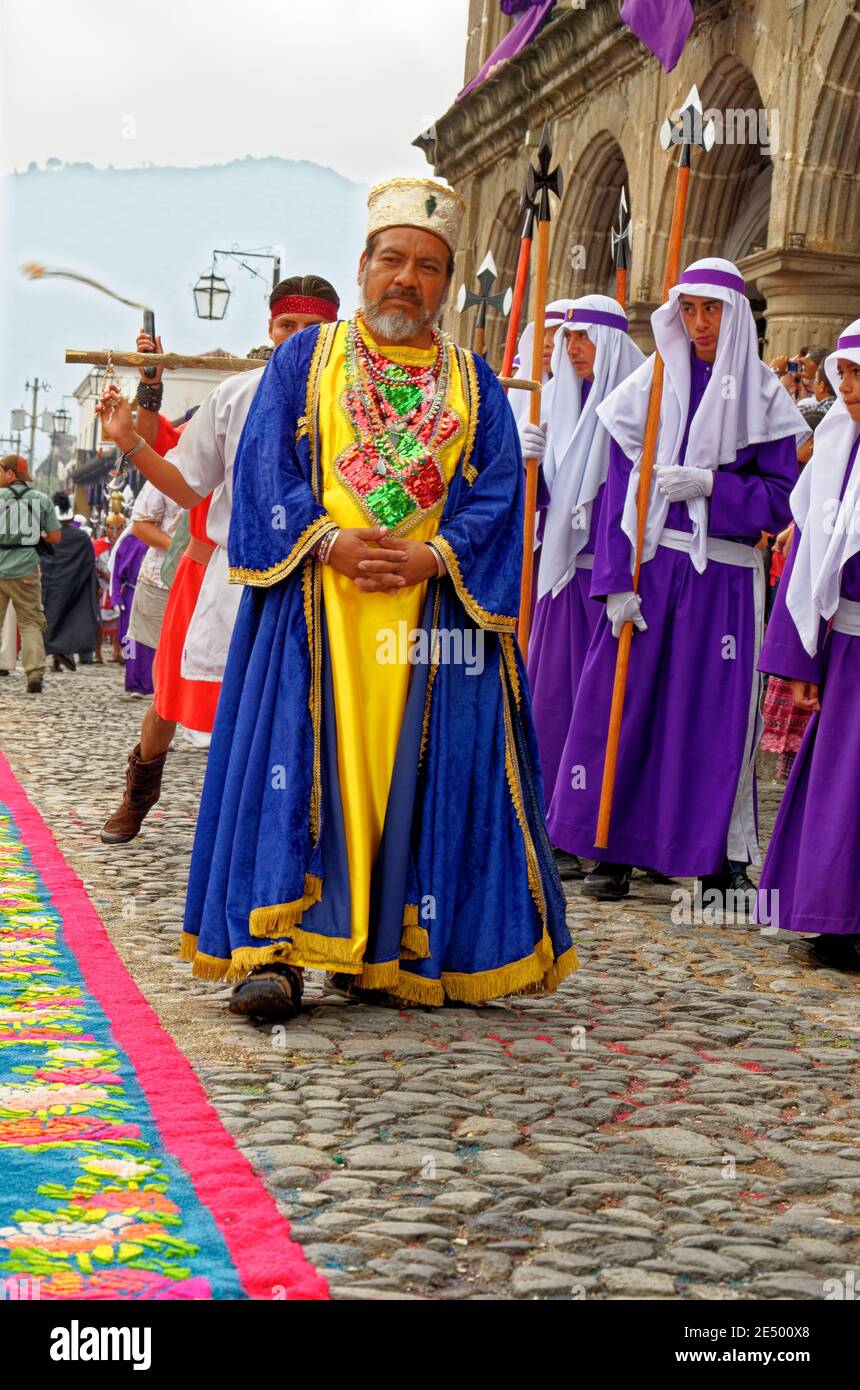 The Good Friday Procession during Holy Week (Semana Santa) in UNESCO ...