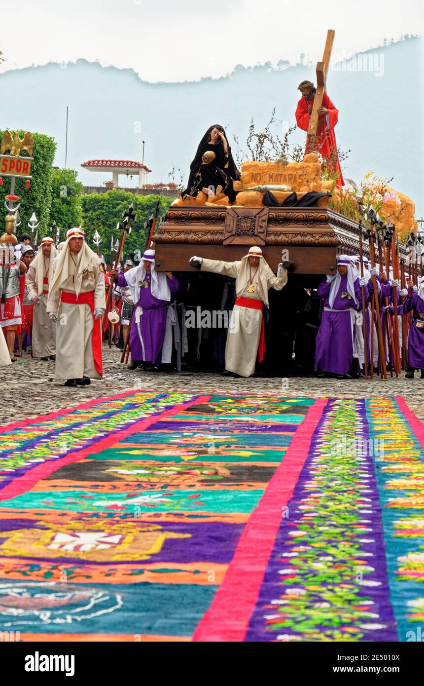 The Good Friday Procession during Holy Week (Semana Santa) in UNESCO ...