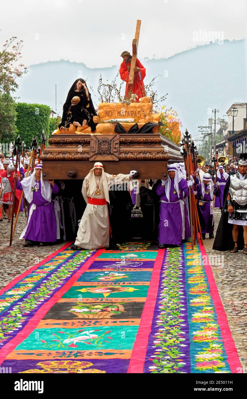 The Good Friday Procession during Holy Week (Semana Santa) in UNESCO ...