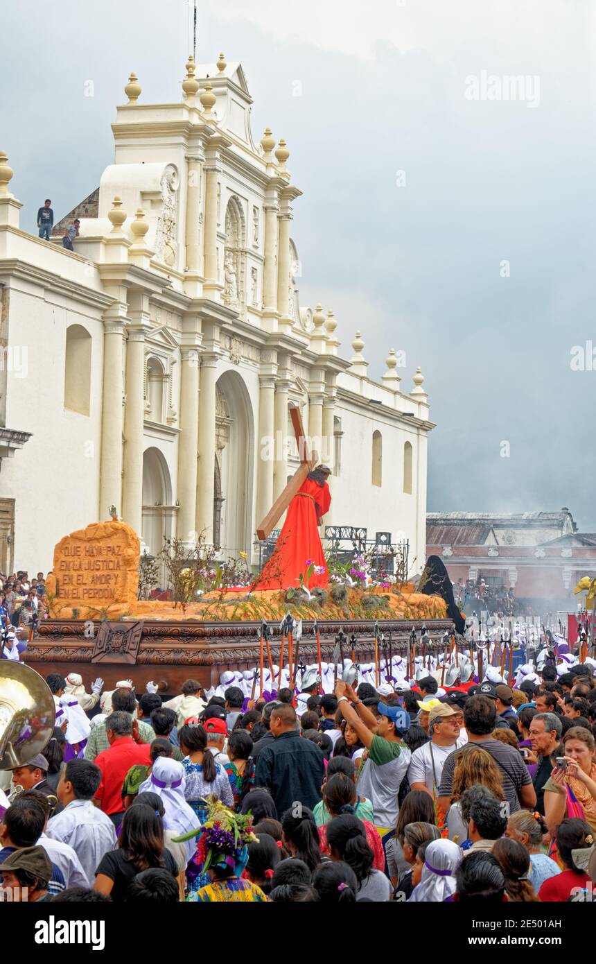 The Good Friday Procession during Holy Week (Semana Santa) in UNESCO ...