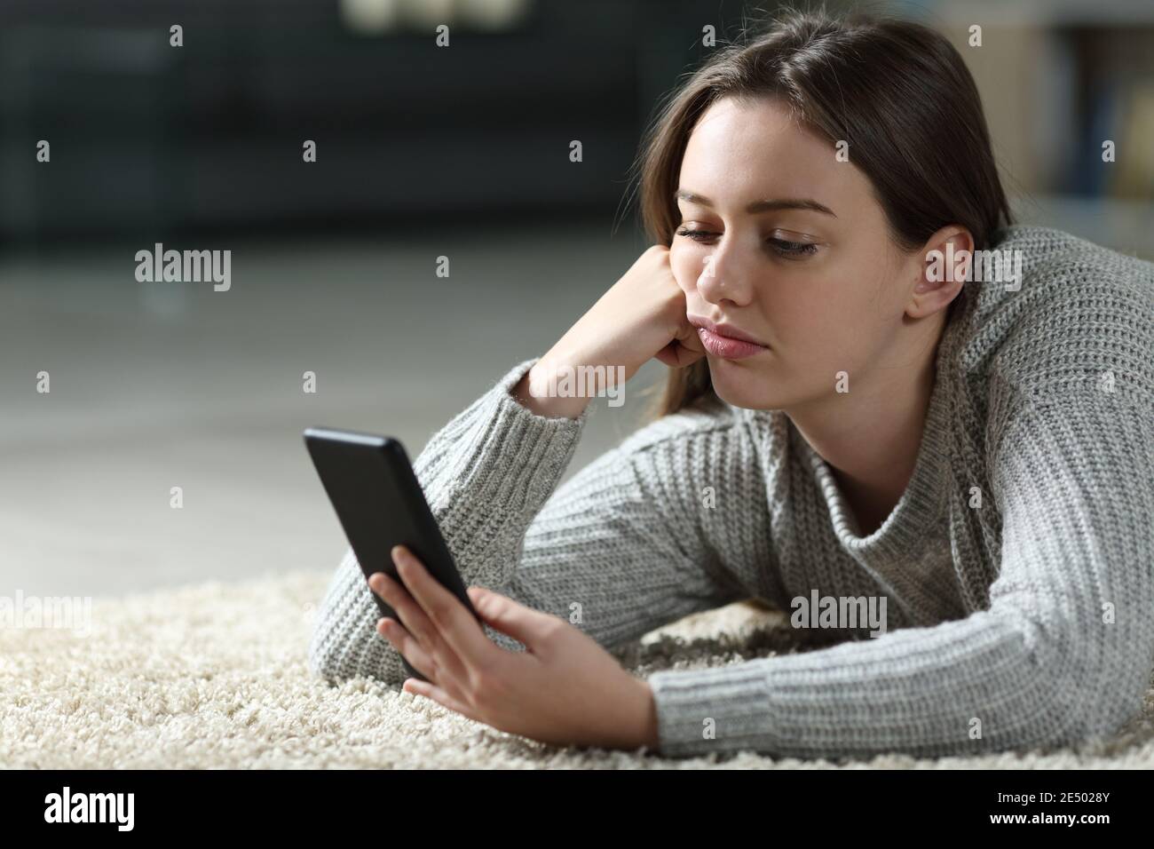 Bored Teenagers At Home