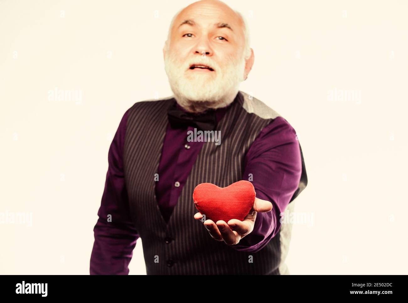 Fall in love. Heartbeat diagnostics and treatment. Health care. Senior ...