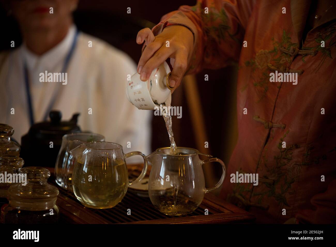 The ritual of Tea, Beijing Stock Photo - Alamy