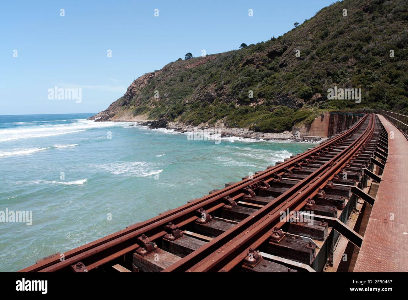 Kaaimans River Railway Bridge, nr George, Western Cape, South Africa ...