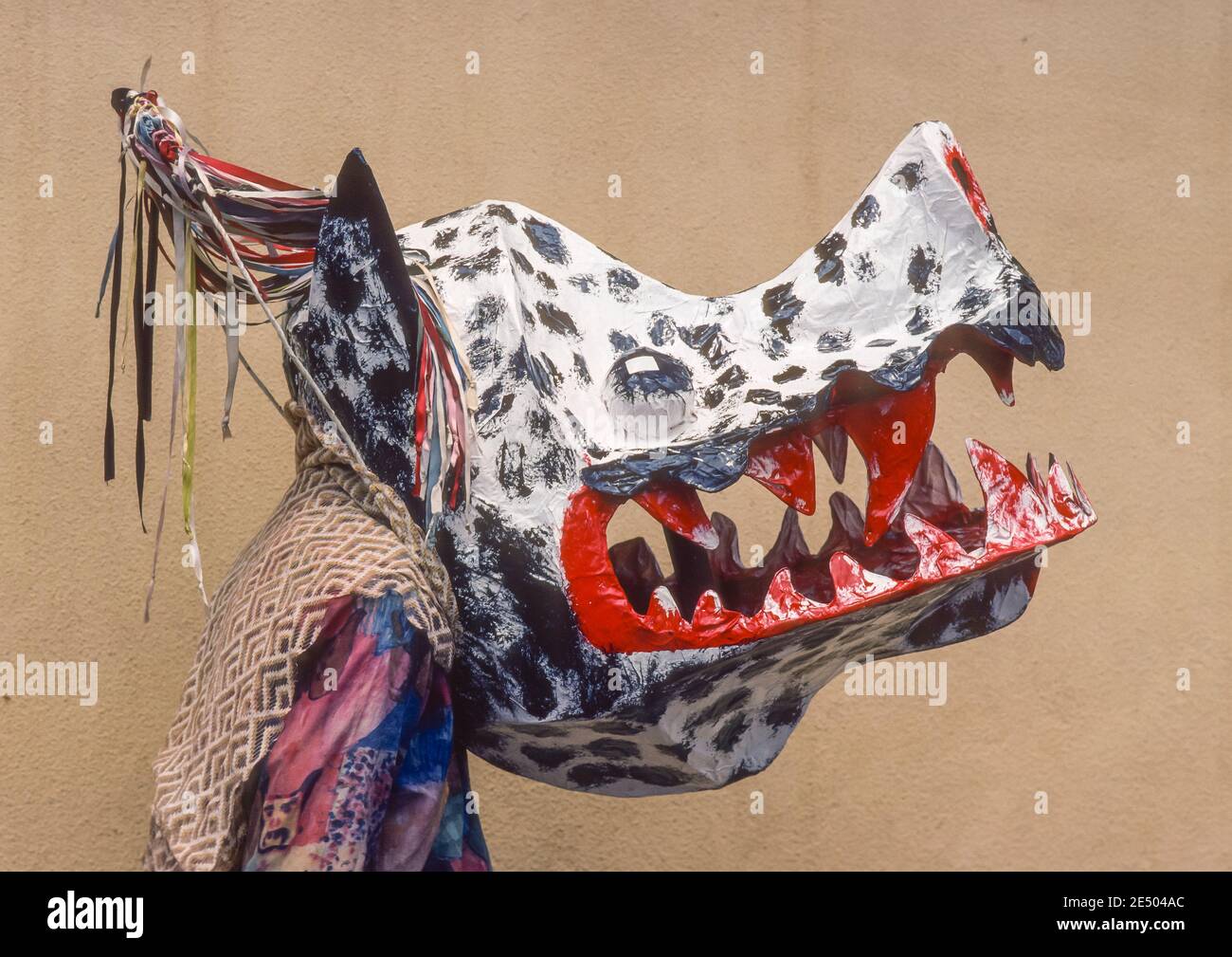 SAN FRANCISCO DE YARE, MIRANDA STATE, VENEZUELA, 1988 - Devil dancer in ...