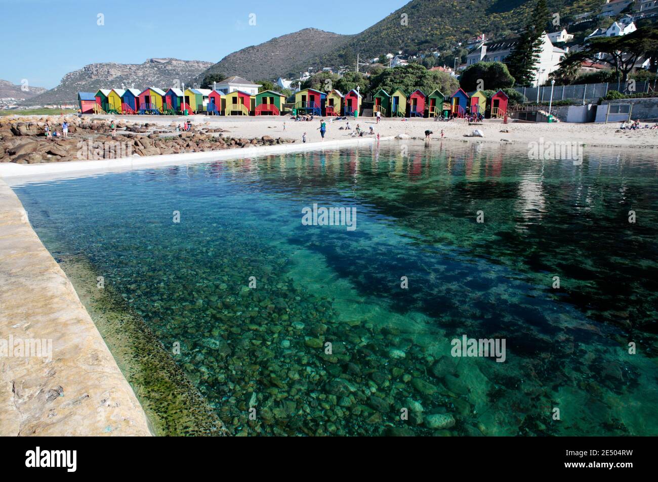 St. James Tidal Pool, nr Cape Town, South Africa - created in 1903 by ...