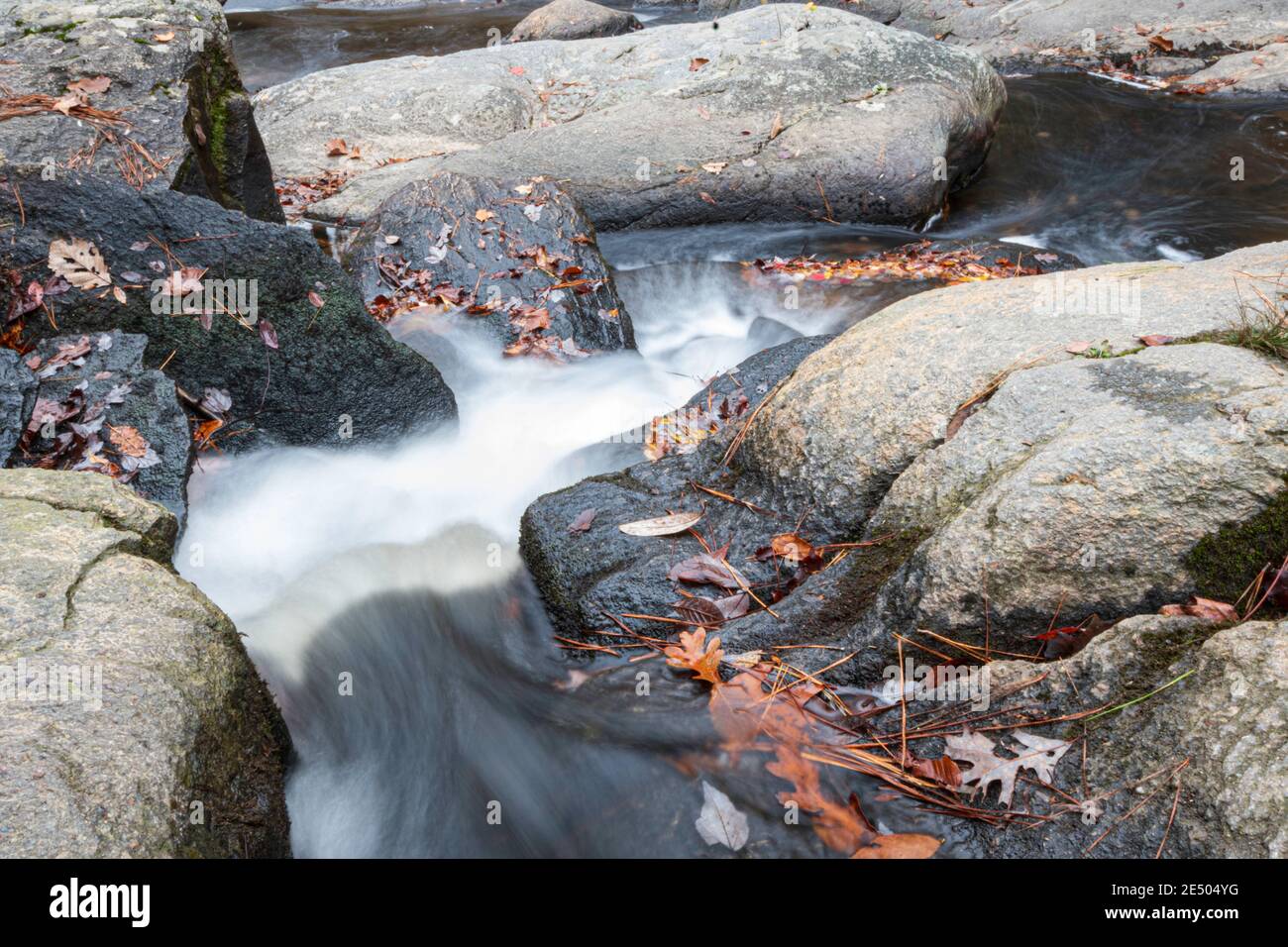 Landscape stream flowing between rocks hi-res stock photography and ...