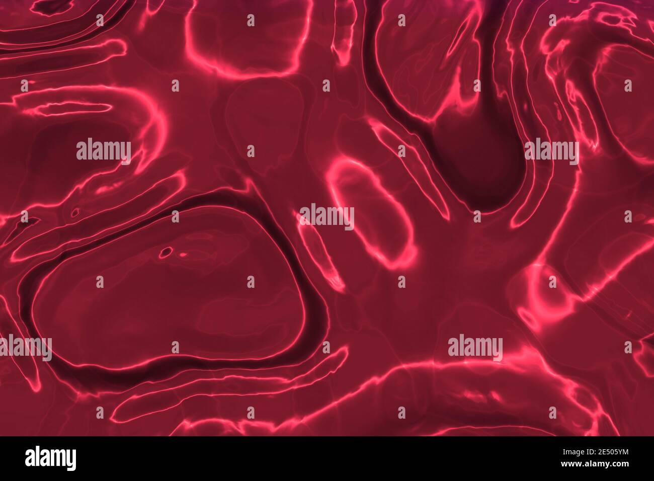 nice red liquid shiny metal waves computer graphic texture or ...