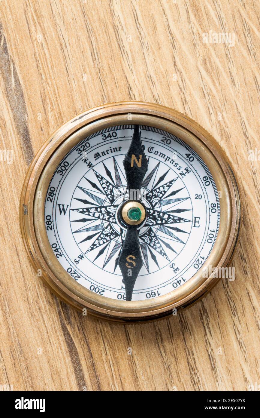 Compass Needle Pointing North High Resolution Stock Photography and ...