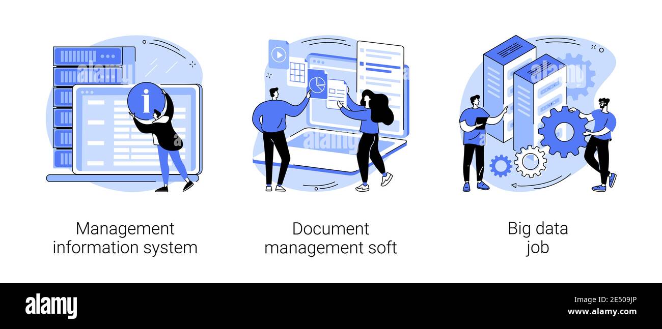 Information collection and analysis abstract concept vector ...