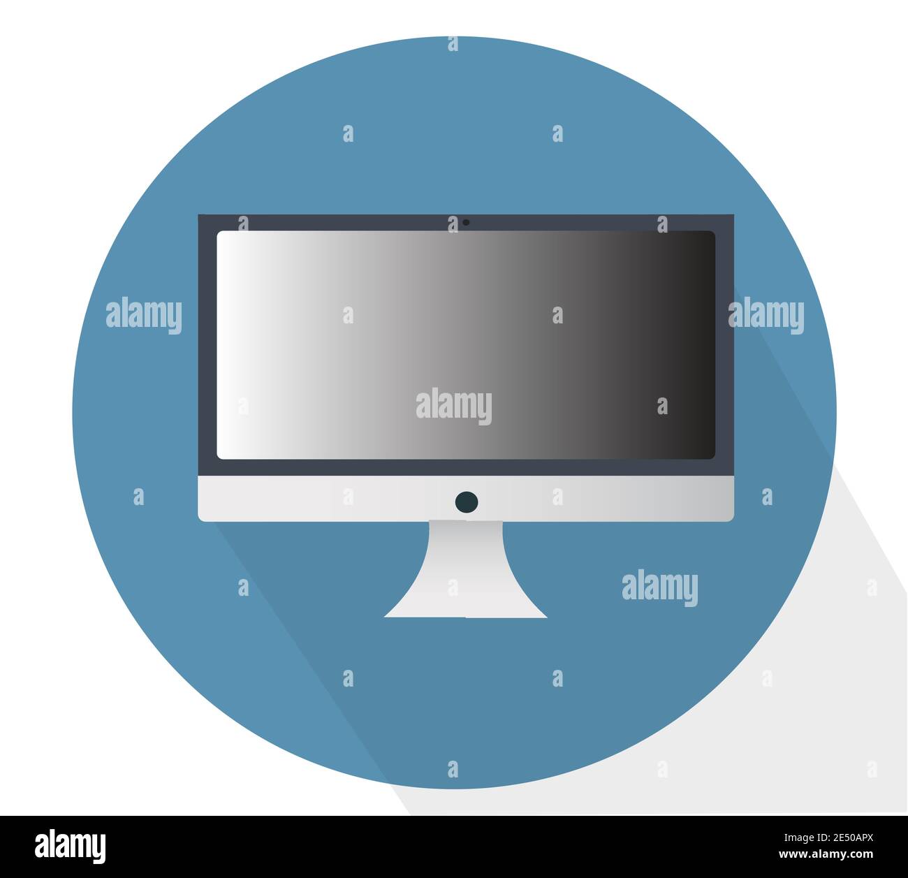 User business laptop white background Stock Vector Images - Alamy