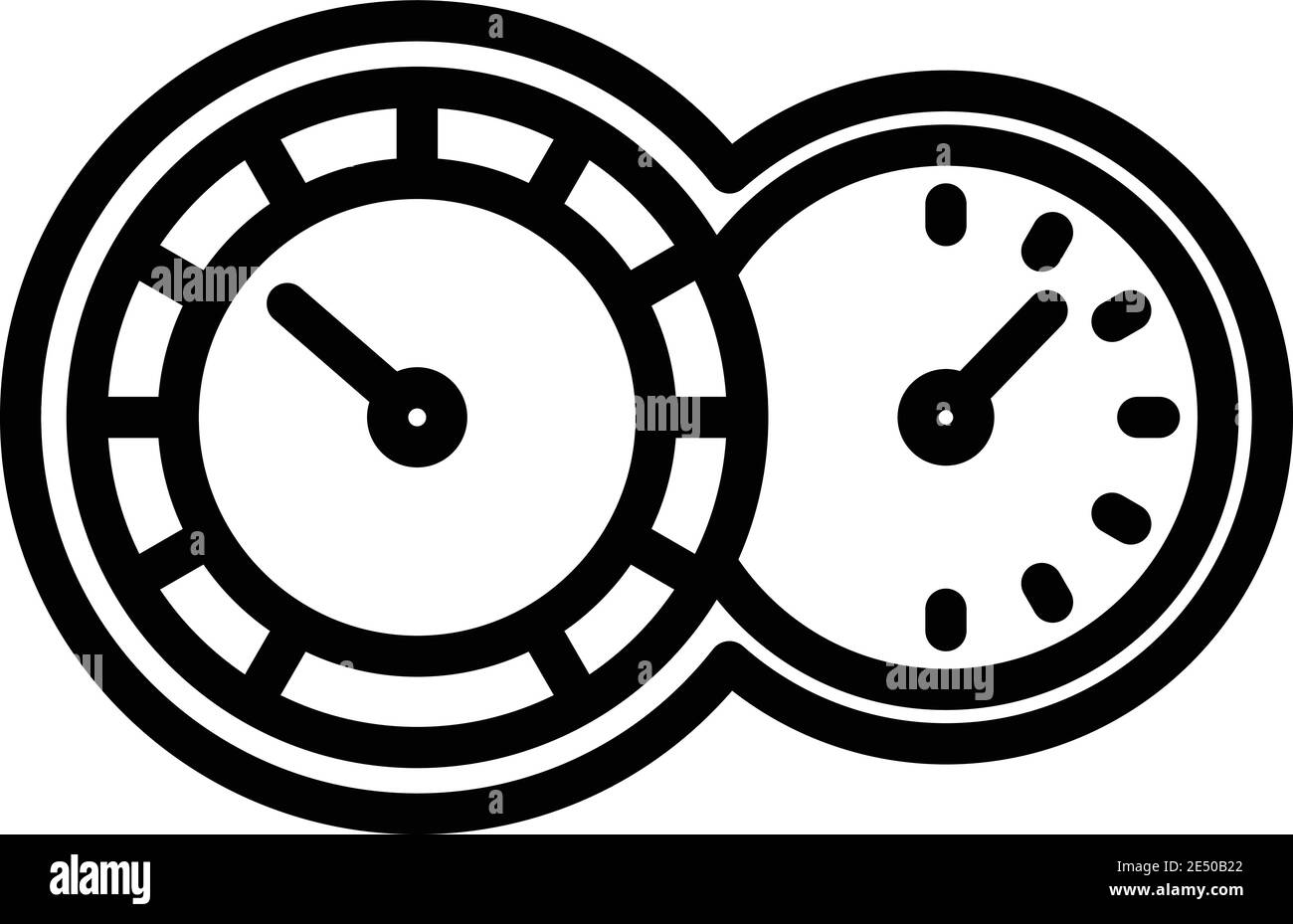 Transport dashboard icon. Outline transport dashboard vector icon for ...