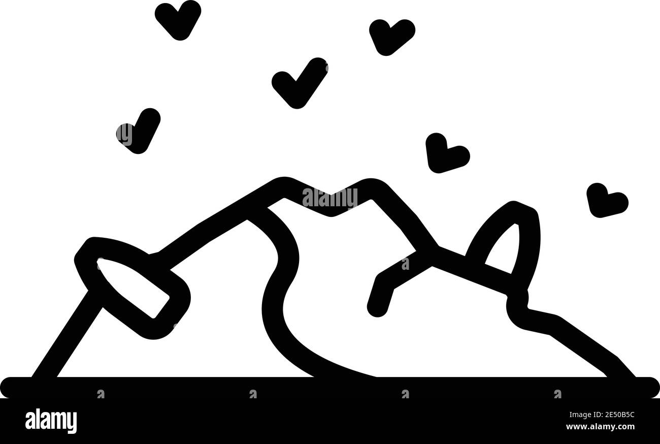 Ground garbage icon. Outline ground garbage vector icon for web design ... Ground garbage icon. Outline ground garbage vector icon for web design ...