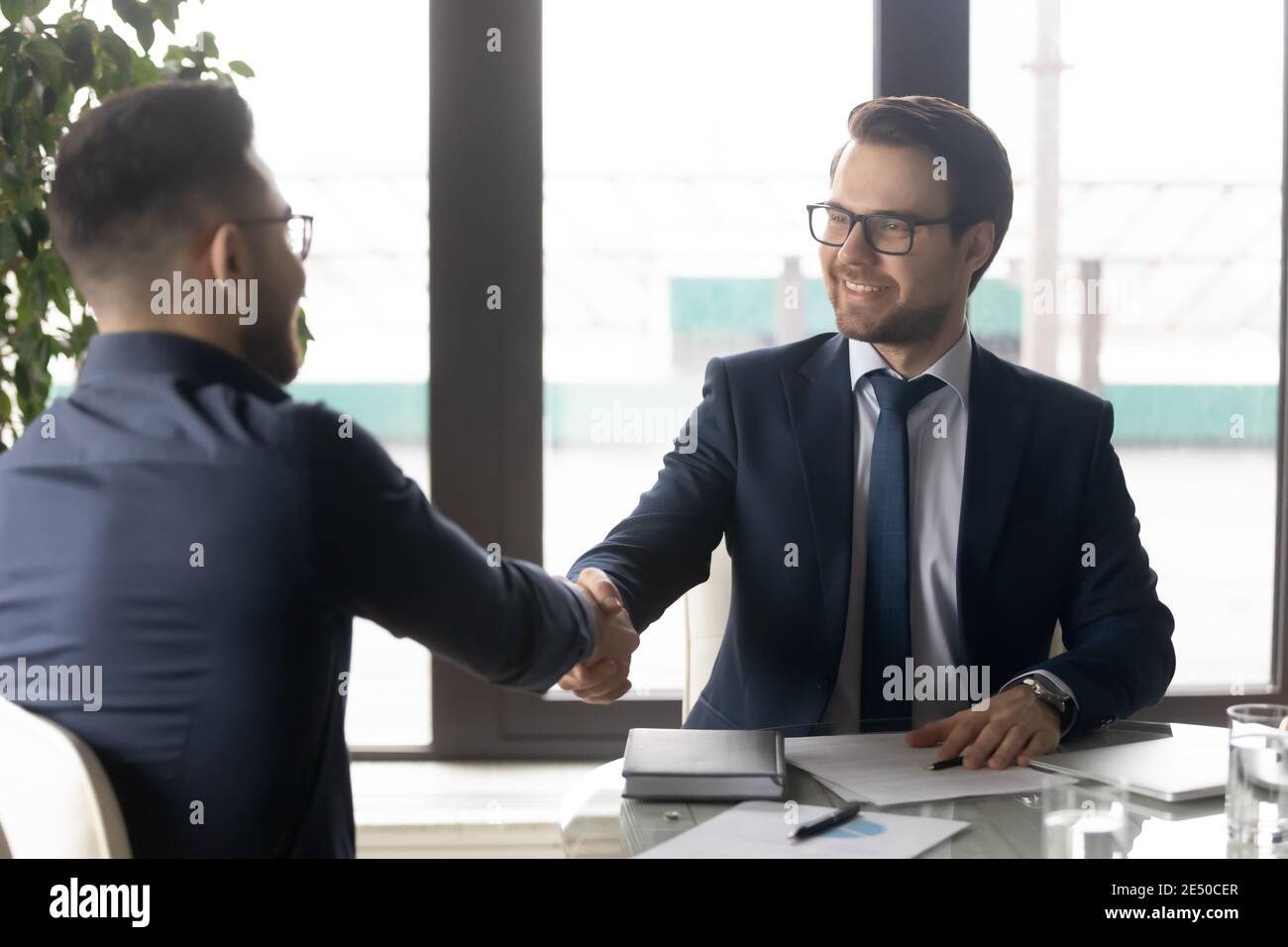 Employee employer hi-res stock photography and images - Alamy