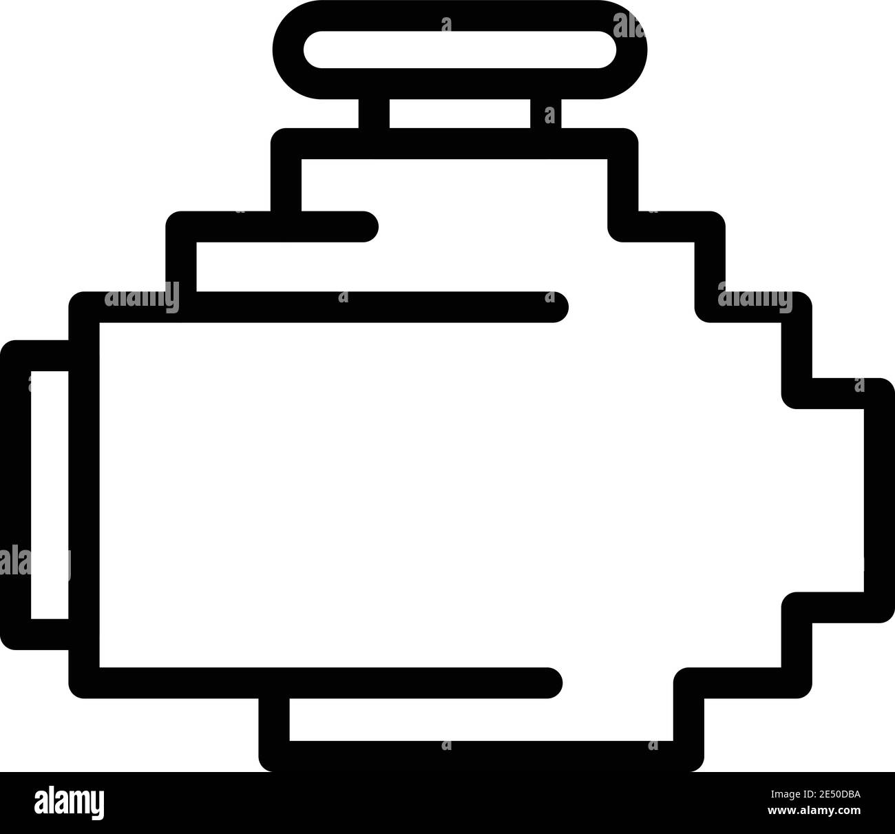 Check engine dashboard icon. Outline check engine dashboard vector icon ... Check engine dashboard icon. Outline check engine dashboard vector icon ...