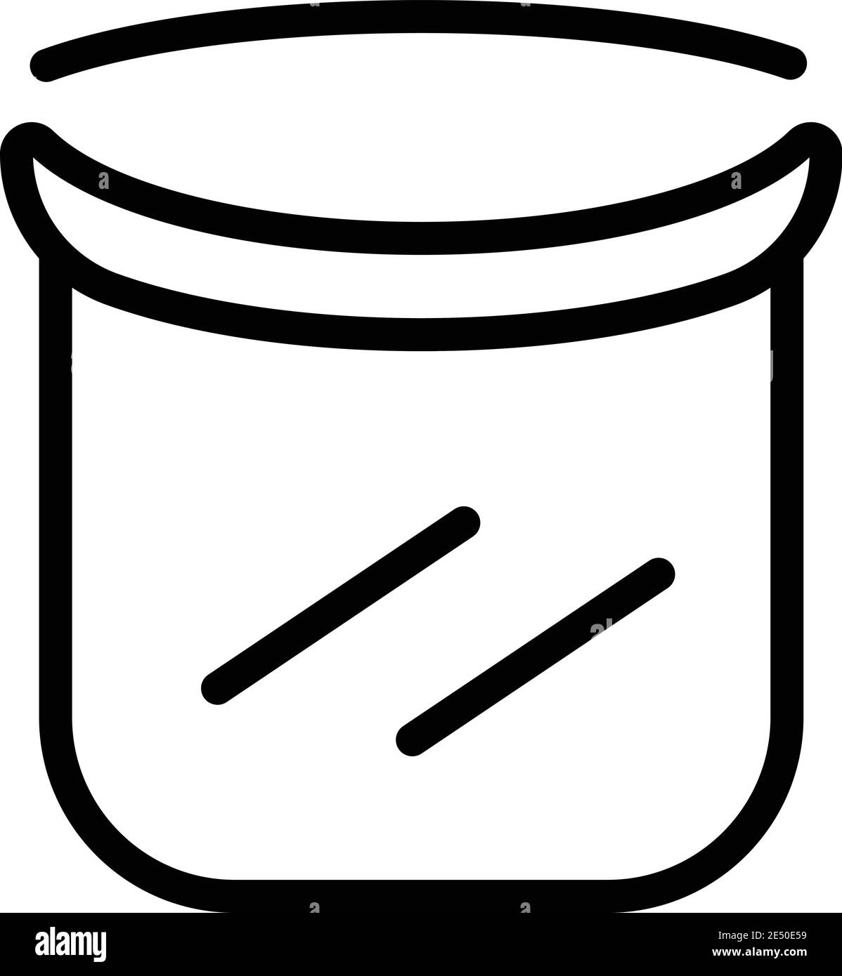 Hospital face shield icon. Outline hospital face shield vector icon for ...