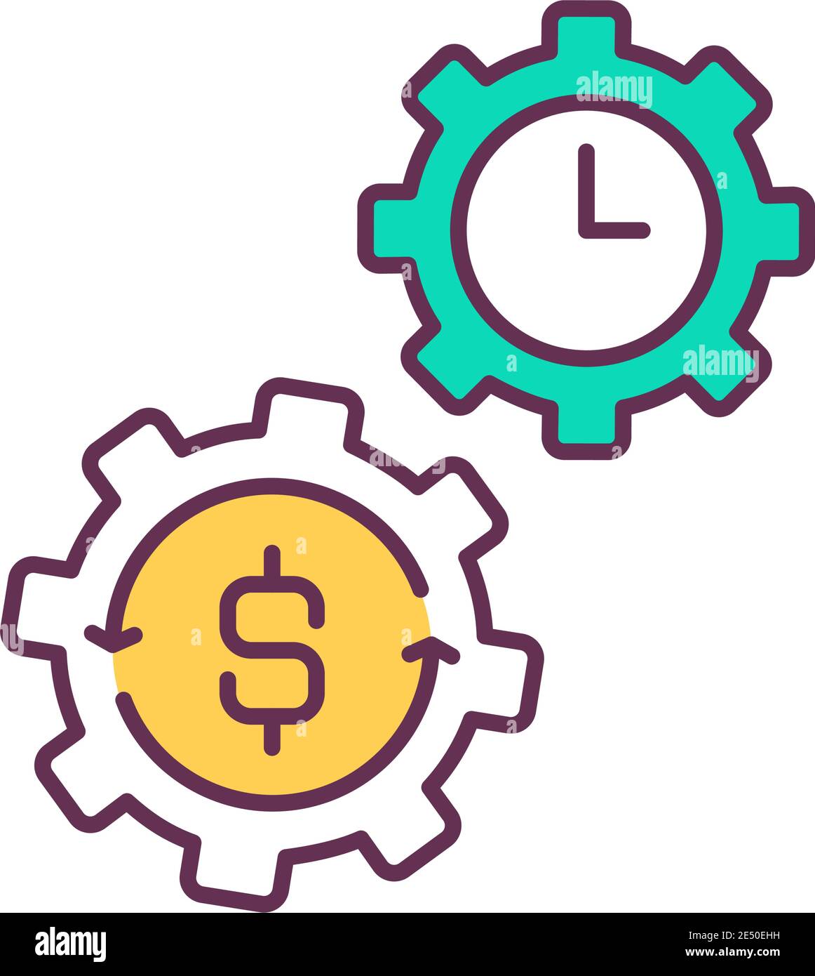 Cost reduction strategies RGB color icon Stock Vector Image & Art - Alamy