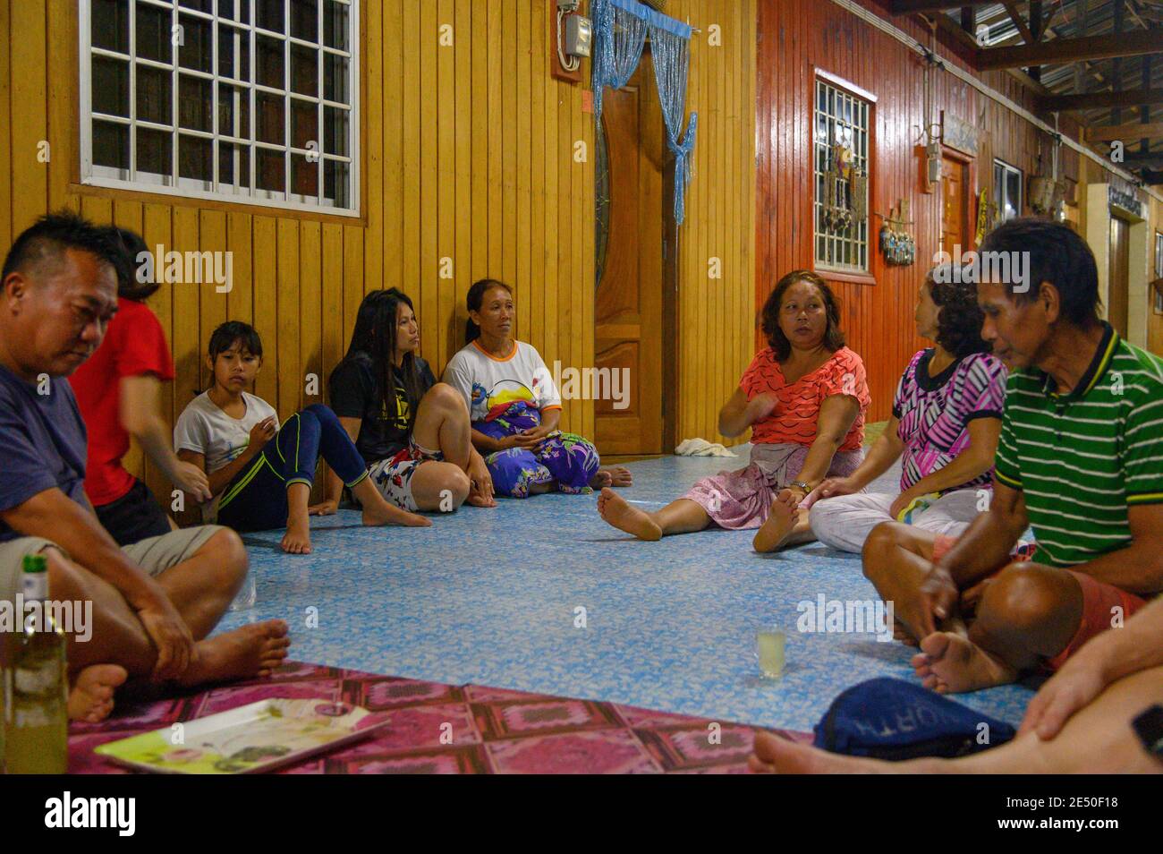 Iban community in malaysian borneo hi-res stock photography and images ...