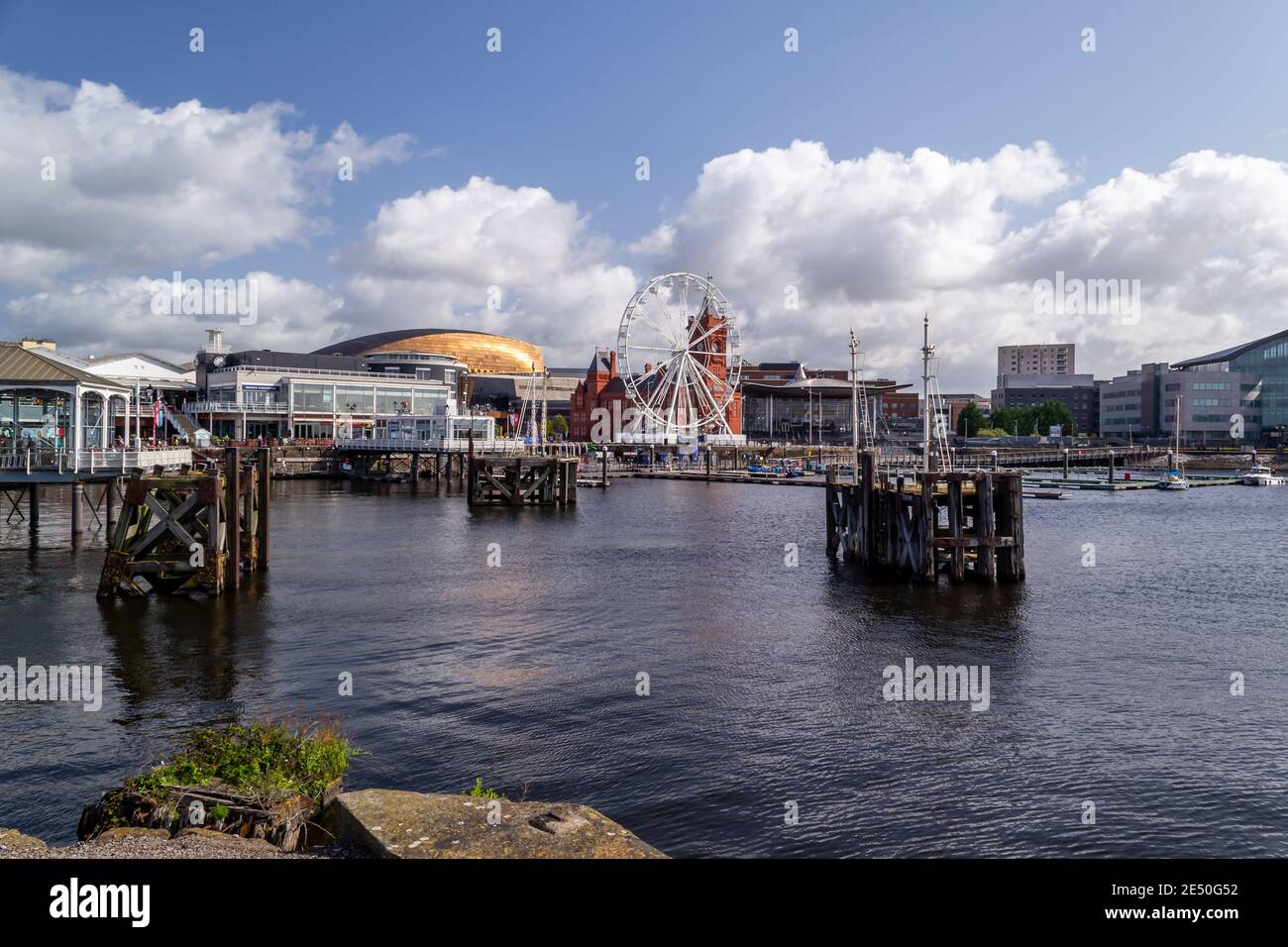 Cardiff Bay is located in the south of Cardiff, the capital of Wales ...