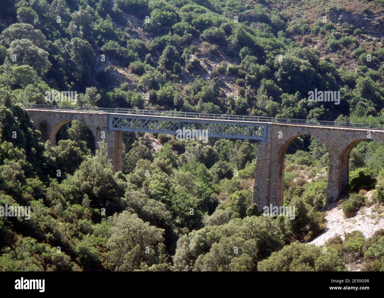 Old railways in Sardinia (scanned from colorslide Stock Photo - Alamy