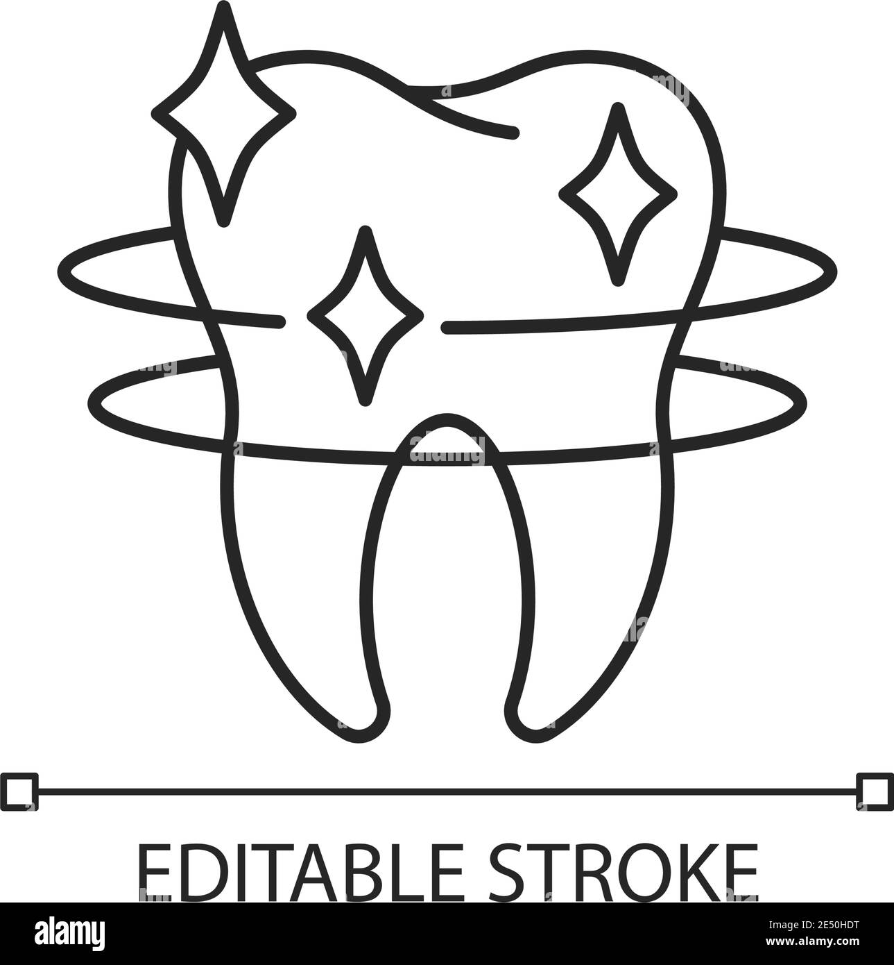 Dentist cleaning dental procedure Cut Out Stock Images & Pictures - Alamy