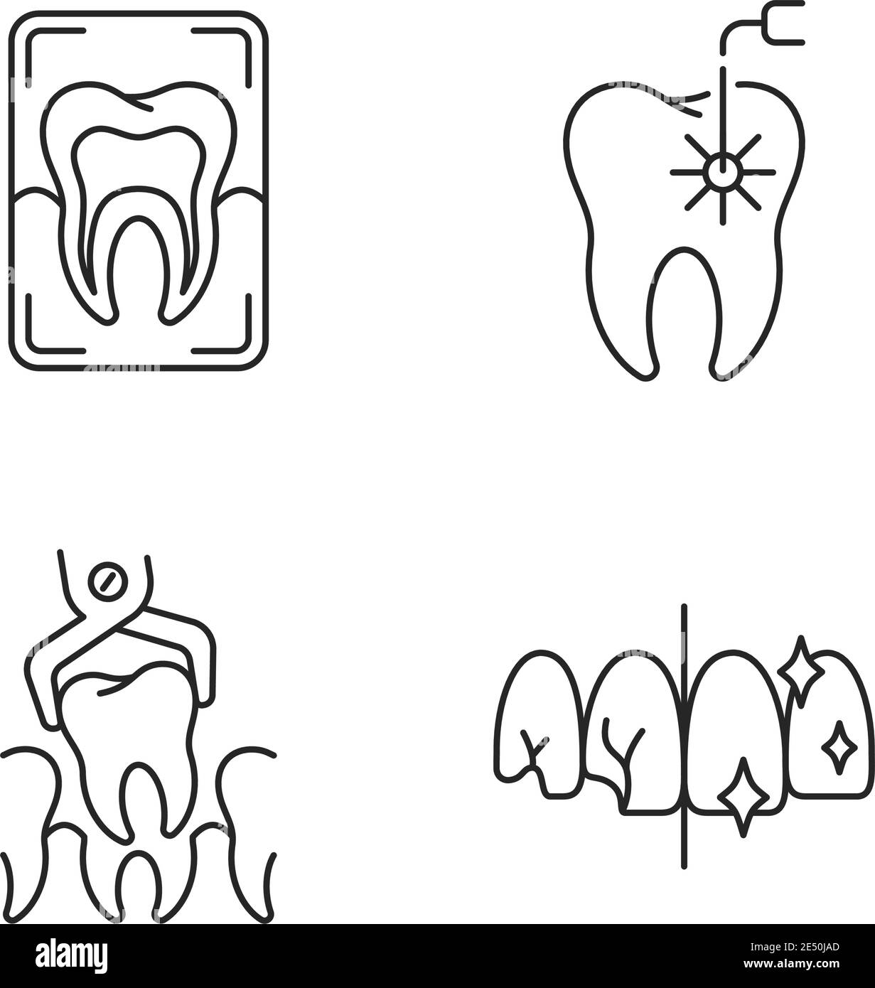 Medical practice set icons Stock Vector Images - Alamy
