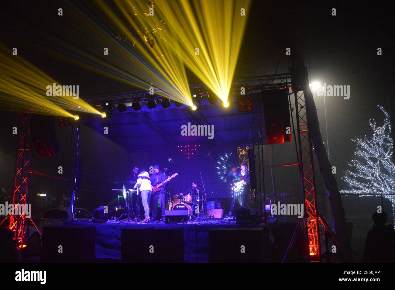 Music concert outside Stock Photo - Alamy