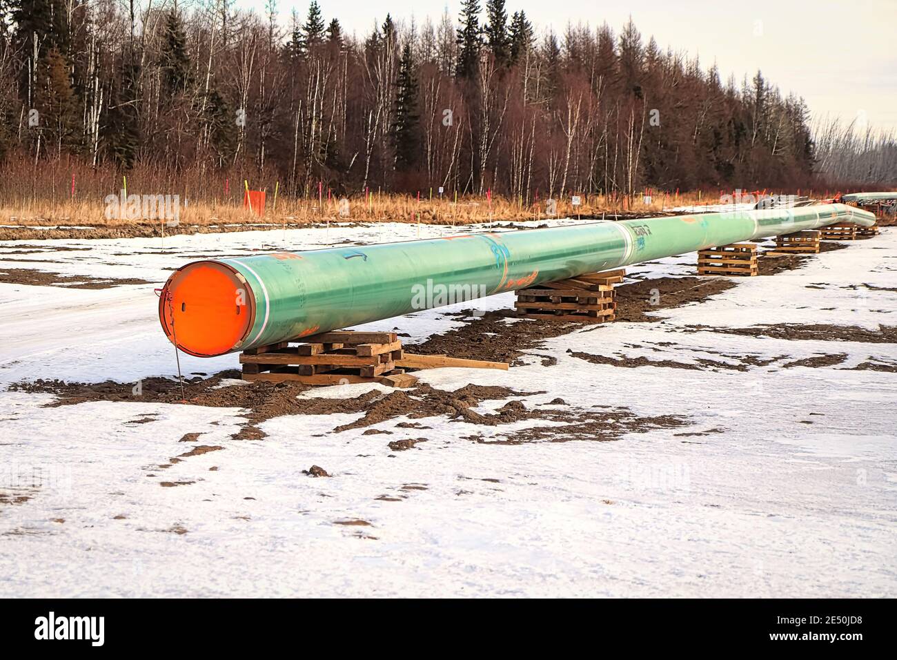 Pipeline above ground hi-res stock photography and images - Alamy