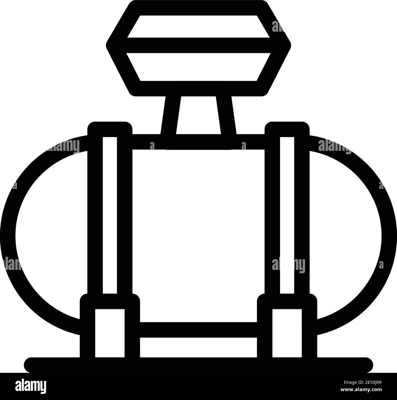 Compressor device icon. Outline compressor device vector icon for web ...