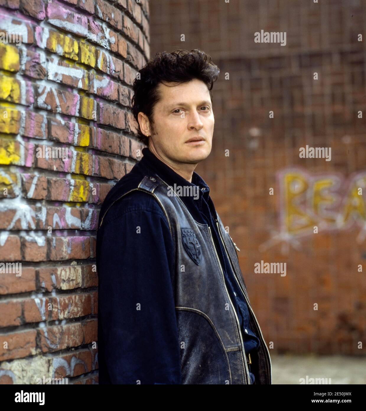 THE HAGUE, THE NETHERLANDS - MAY 14, 1991: Barry Hay is the leadsinger ...