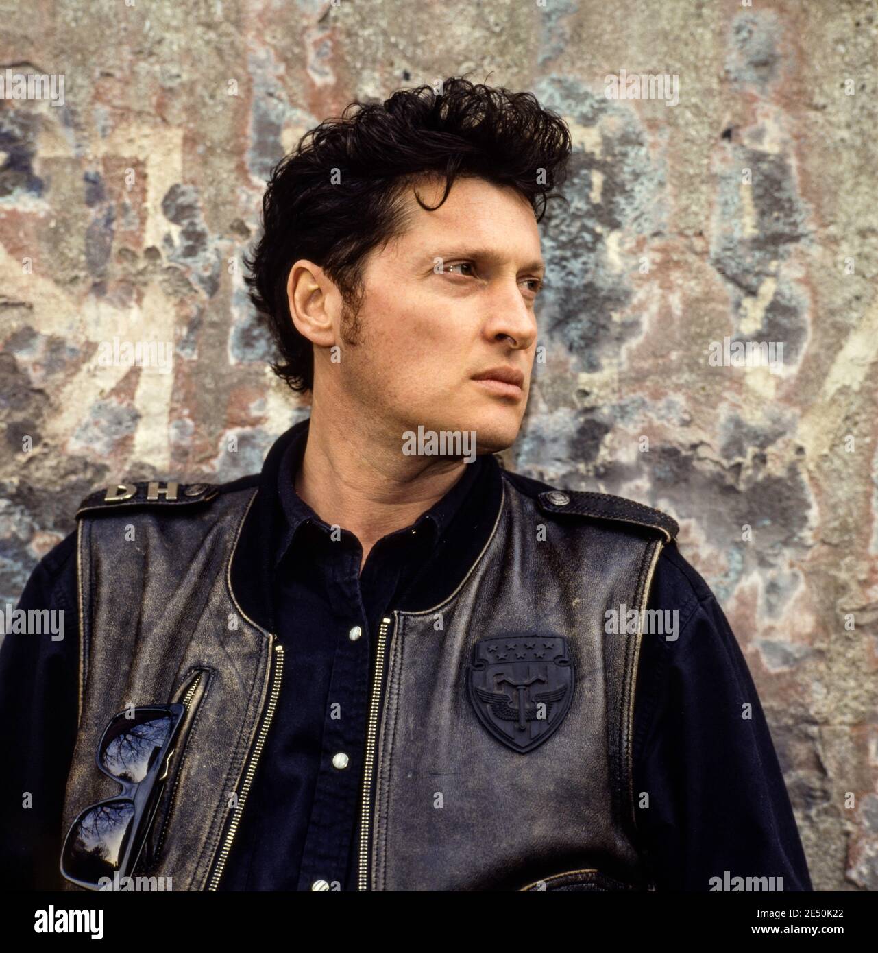 THE HAGUE, THE NETHERLANDS - MAY 14, 1991: Barry Hay is the leadsinger ...