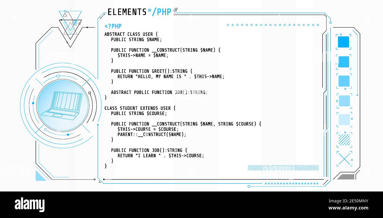 Hud interface Cut Out Stock Images & Pictures - Alamy