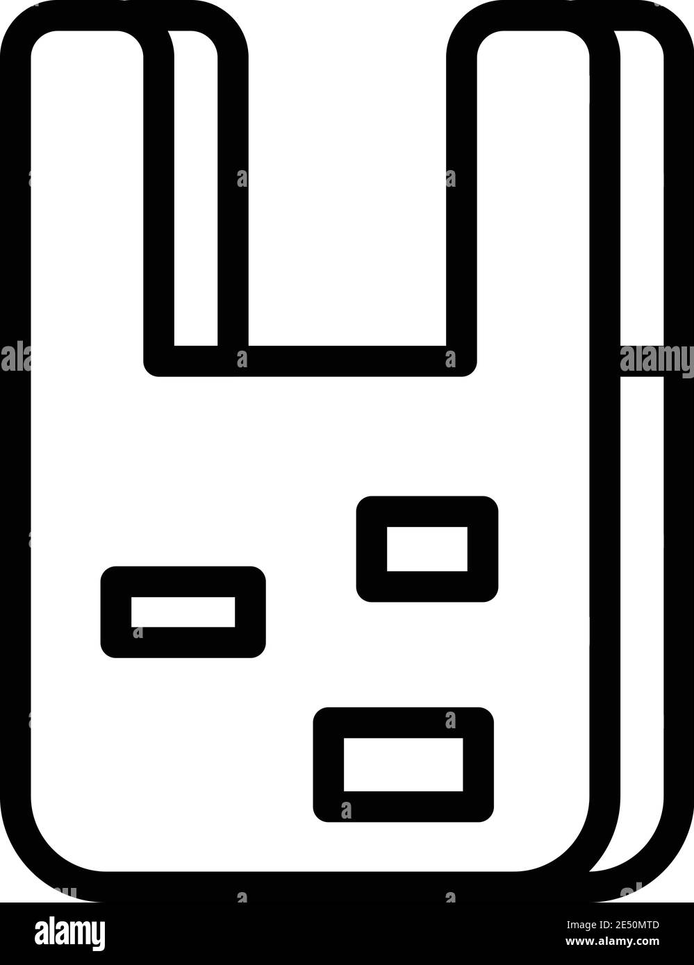 Bag garbage icon. Outline bag garbage vector icon for web design ... Bag garbage icon. Outline bag garbage vector icon for web design ...