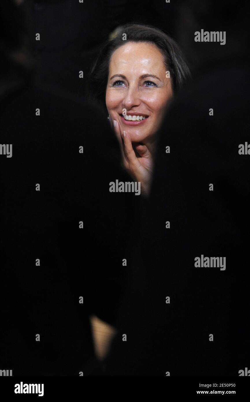French socialist figure Segolene Royal signs copies of her book 'Ma ...