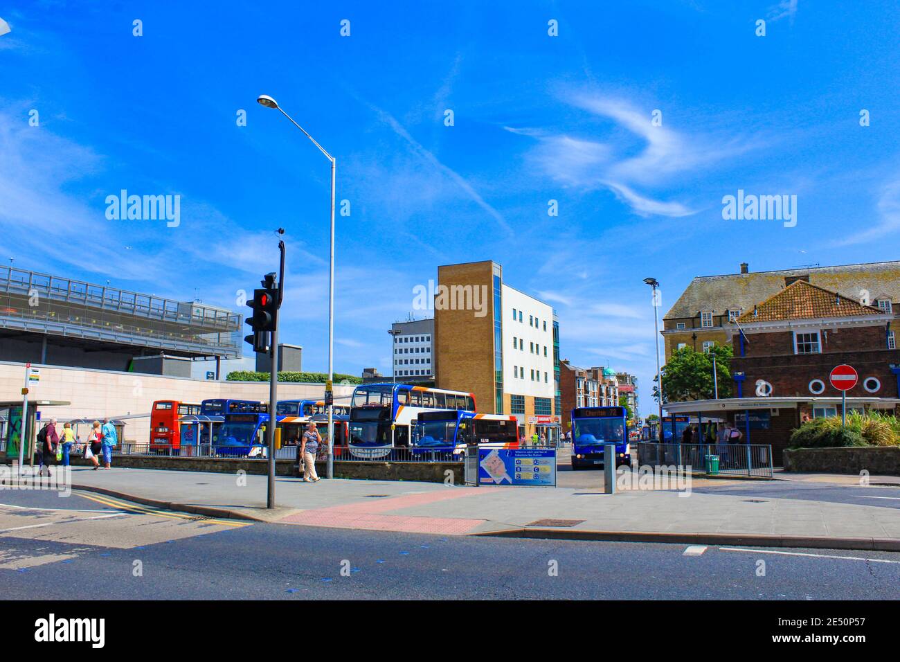 Folkestone bus station hi-res stock photography and images - Alamy