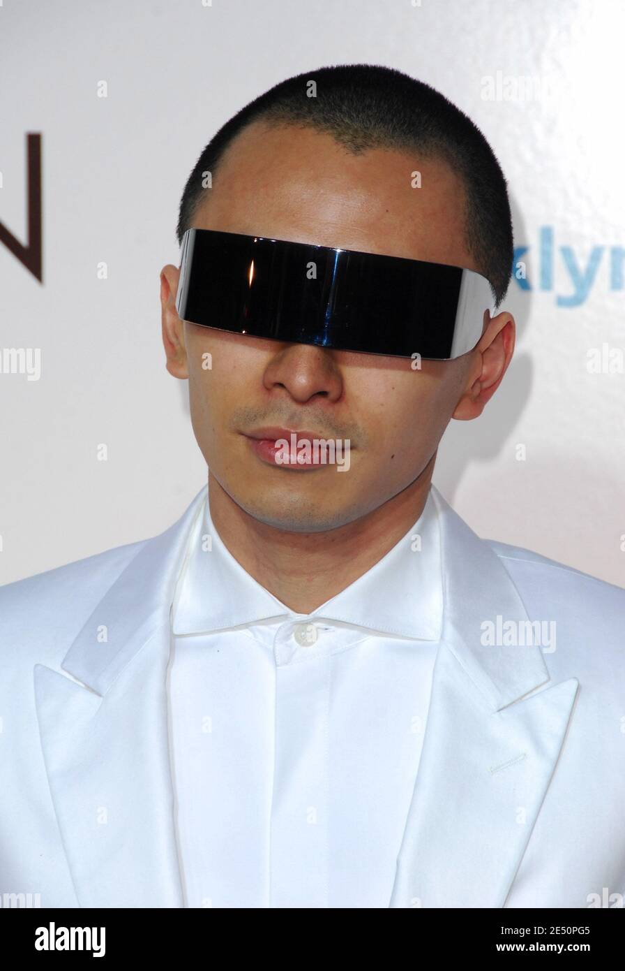 Artist Terence Koh attends the Brooklyn Museum and Louis Vuitton gala ...