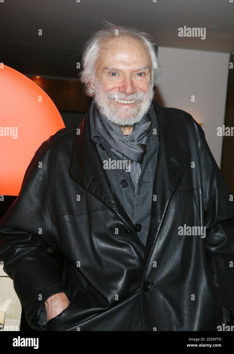 Singer Georges Moustaki attends the premiere of Generation 68 at l ...